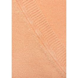 Vivance Damen V-Ausschnitt-Pullover, pfirsich, Gr&ouml;&szlig;e 40/42