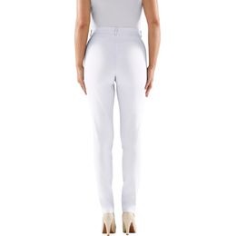 Stehmann Comfort line Damen Stretch-Hose mit Zier-Taschen vorne, wei&szlig;, Gr&ouml;&szlig;e 48