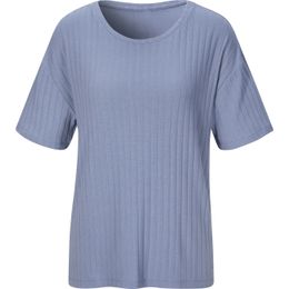 feel good Damen Shirt, taubenblau, Gr&ouml;&szlig;e 40/42
