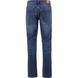 John Devin Herren 5-Pocket-Jeans, dark-blue-denim, Gr&ouml;&szlig;e 34