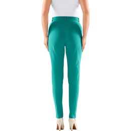Stehmann Comfort line Damen Stretch-Hose mit Zier-Taschen vorne, smaragdgr&uuml;n, Gr&ouml;&szlig;e 21