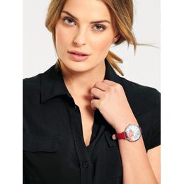 Heine Witt Damen Kurzarm-Bluse im Viskose-Mix, schwarz, Gr&ouml;&szlig;e 38