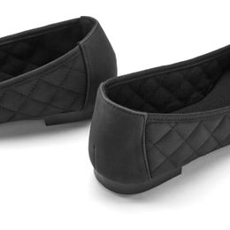 Lascana Damen Ballerina, schwarz, Gr&ouml;&szlig;e 42