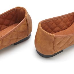 Lascana Damen Ballerina, cognacfarben, Gr&ouml;&szlig;e 43