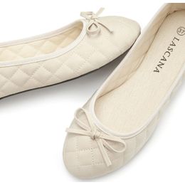 Lascana Damen Ballerina, beige, Gr&ouml;&szlig;e 40