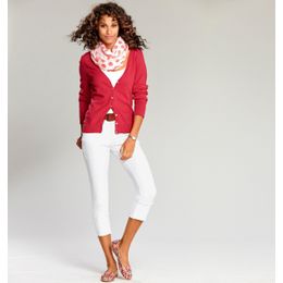 Heine Witt Damen Feinstrickjacke im Cardigan-Style, koralle, Gr&ouml;&szlig;e 48