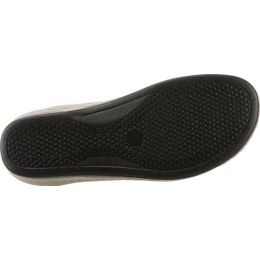 Franken Schuhe Damen Pantolette mit 2 Klettverschl&uuml;ssen am Rist, sand, Gr&ouml;&szlig;e 40