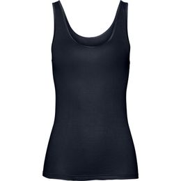 w&auml;schepur w&auml;schepur Damen Achselhemd in Modal-Qualit&auml;t, schwarz, Gr&ouml;&szlig;e 42