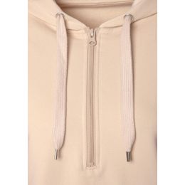 Bench. Loungewear Damen Hoodie, beige, Gr&ouml;&szlig;e 36/38