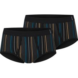 KINGsCLUB Herren Slip, schwarz-gestreift, Gr&ouml;&szlig;e 9