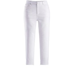 WITT Damen 7/8-Jeans mit Stretch-Anteil, wollwei&szlig;, Gr&ouml;&szlig;e 36