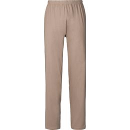 KINGsCLUB Herren Schlafanz&uuml;ge, beige + grau-dunkelrot, Gr&ouml;&szlig;e 52/54