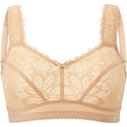 w&auml;schepur w&auml;schepur Damen BH ohne B&uuml;gel mit seitlichem Futter, elfenbein, Gr&ouml;&szlig;e 85D