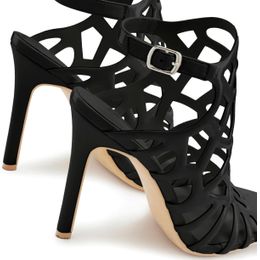 LASCANA Belle Affaire Damen High-Heel-Sandalette, schwarz, Gr&ouml;&szlig;e 39