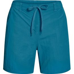 feel good Damen Badeshorts mit Netzverarbeitung innen, topas, Gr&ouml;&szlig;e 40