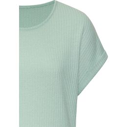 Vivance Damen Kurzarmshirt, Bunt, Gr. 48/50, T-Shirts, Material: Polyester, vielseitig kombinierbar