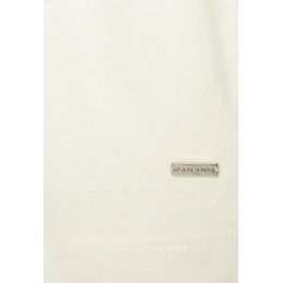 Lascana Damen Pyjamaoberteil, Natur, Gr. 44/46, Pyjamas, Material: Baumwolle