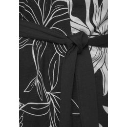 Lascana Damen Kimono, schwarz, Gr&ouml;&szlig;e 32/34