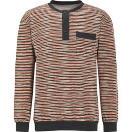 w&auml;schepur men Herren Schlafanzug, blau + natur, Gr&ouml;&szlig;e 48/50