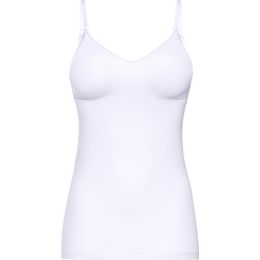 w&auml;schepur w&auml;schepur Damen BH-Hemd mit doppelt gemoldeten Cups, wei&szlig;, Gr&ouml;&szlig;e 48