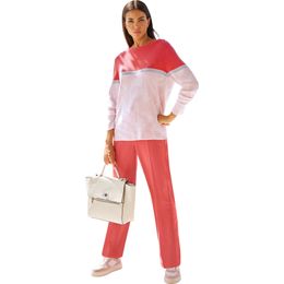 Heine Witt Damen Jerseyhose mit imitierten Ges&auml;&szlig;taschen, grapefruit, Gr&ouml;&szlig;e 38