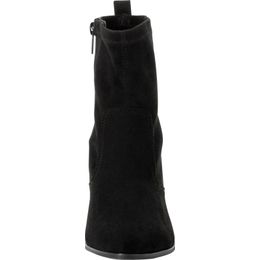 sheego Damen Stiefelette mit Blockabsatz, schwarz, Gr&ouml;&szlig;e 43