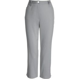 COSMA Damen 7/8-Hose schmutzabweisend und knitterarm, hellgrau, Gr&ouml;&szlig;e 23