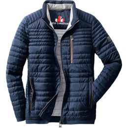 NEW CANADIAN Herren Steppjacke, marine, Gr&ouml;&szlig;e 48