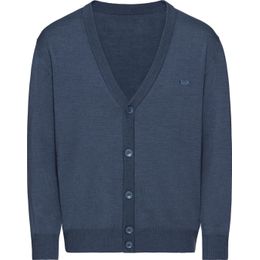 Marco Donati Damen Cardigan, jeansblau, Gr&ouml;&szlig;e 54