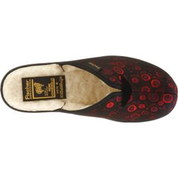 Fischer Damen Pantoffel, bordeaux, Gr&ouml;&szlig;e 37