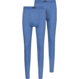 KINGsCLUB Herren Hose lang, jeansblau-meliert, Gr&ouml;&szlig;e 8