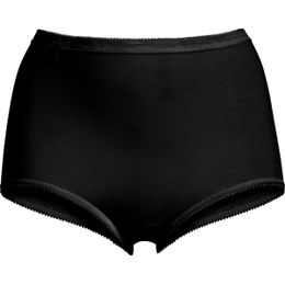 Triumph Damen Taillenslip mit Webgummibund, schwarz, Gr&ouml;&szlig;e 50