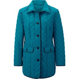 WITT Damen Steppjacke in Micro-Moss-Qualit&auml;t, aquapetrol, Gr&ouml;&szlig;e 46