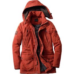 Marco Donati Herren Parka, rostrot, Gr&ouml;&szlig;e 50
