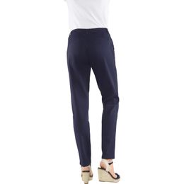 Heine Damen Boyfriend-Hose, Blau, Gr. 38, Chinos, Material: Baumwolle
