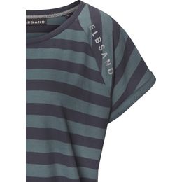 ELBSAND Damen T-Shirt, petrol-blau, Gr&ouml;&szlig;e S (36)