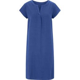WITT Damen Tunikakleid in gerader Schnittform, royalblau, Gr&ouml;&szlig;e 44