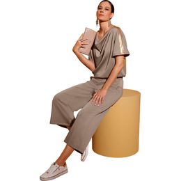 WITT Damen Culotte mit Dehnbund hinten, taupe, Gr&ouml;&szlig;e 52