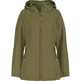 Heine Damen &Uuml;bergangsjacke, Gr&uuml;n, Gr. 40, &Uuml;bergangsjacken, Material: Polyester