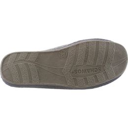 Schawos Damen Pantoffel, grau-bedruckt, Gr&ouml;&szlig;e 37
