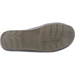 Schawos Damen Pantoffel, grau-bedruckt, Gr&ouml;&szlig;e 42