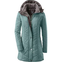 WITT Damen Steppjacke in Microfaser-Qualit&auml;t, pflegeleicht, jadegr&uuml;n, Gr&ouml;&szlig;e 19