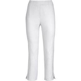 Adelina by Scheiter Damen 7/8-Hose in Bengalin-Qualit&auml;t, wei&szlig;, Gr&ouml;&szlig;e 36