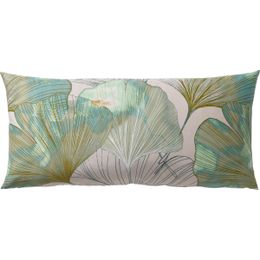 HEINE HOME Witt Bettw&auml;sche, ecru-gr&uuml;n-bedruckt, Gr&ouml;&szlig;e 155x220 cm + 80x80 cm