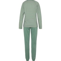 Vivance Dreams Damen Pyjama, gr&uuml;n, Gr&ouml;&szlig;e 32/34
