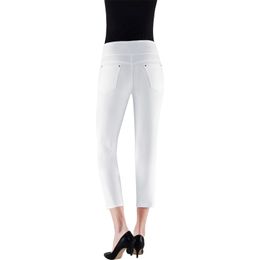 WITT Damen Stretch-Hose in Wadenl&auml;nge, wei&szlig;, Gr&ouml;&szlig;e 19