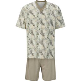 G&ouml;tting g&ouml;tting Herren Shorty, schilf-bedruckt, Gr&ouml;&szlig;e 50