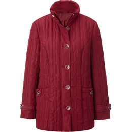WITT Damen Steppjacke in w&auml;rmender Qualit&auml;t, dunkelrot, Gr&ouml;&szlig;e 50