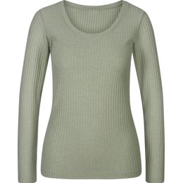 w&auml;schepur w&auml;schepur Damen Shirt, lindgr&uuml;n, Gr&ouml;&szlig;e 52/54