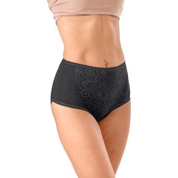 w&auml;schepur w&auml;schepur Damen Formslip mit Ornament-Spitze, schwarz, Gr&ouml;&szlig;e 42
